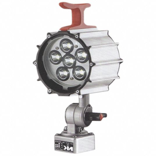 NIC, Articulating, LED, Task Light - 45HE77|IR-LED-CLIK-S-110230AC ...