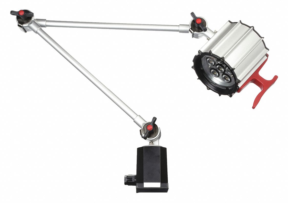NIC, Articulating, LED, Task Light - 45HE79|IR-LED-CLIK-L2-110230AC ...