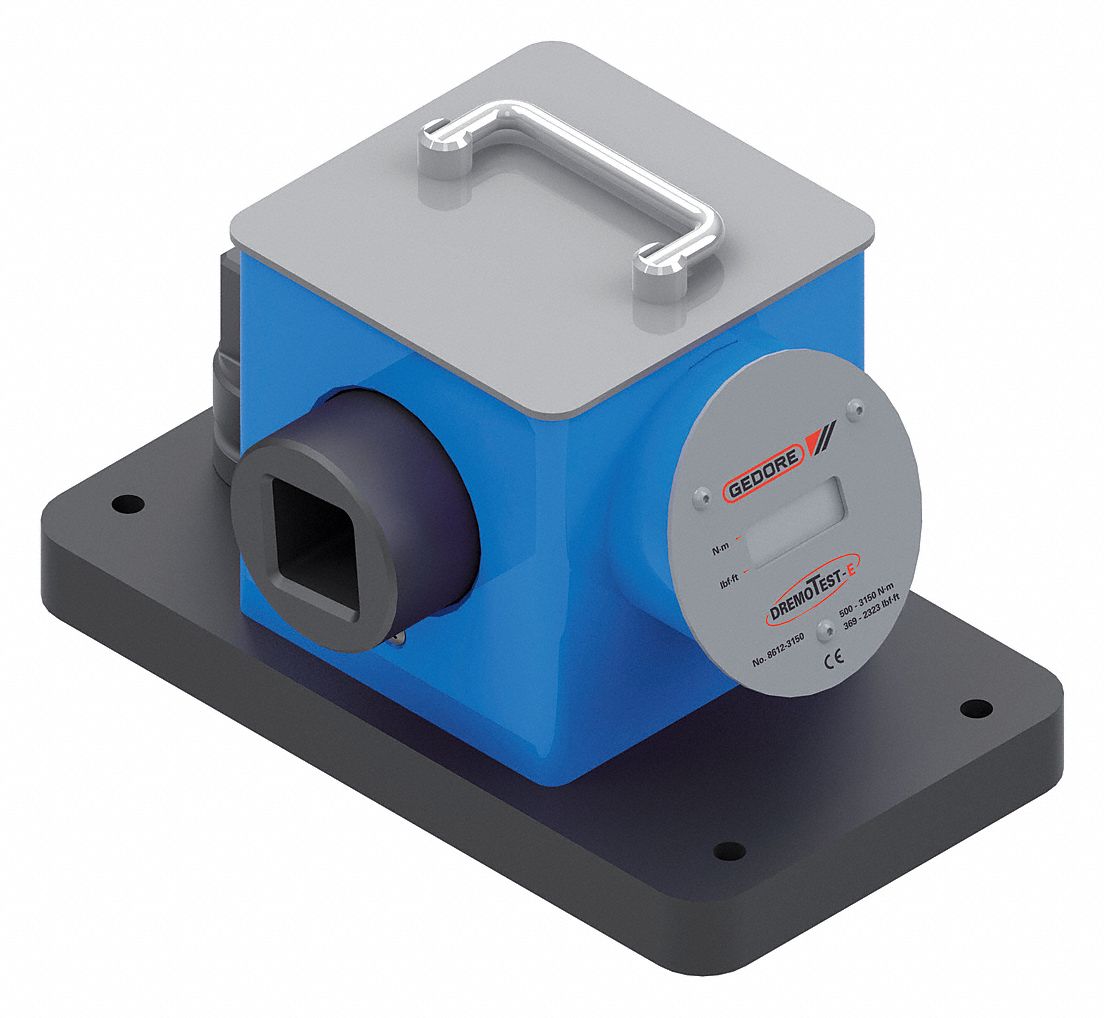 GEDORE Electronic Torque Tester, 500 to 3150 Nm, Drive Size: 1 ...