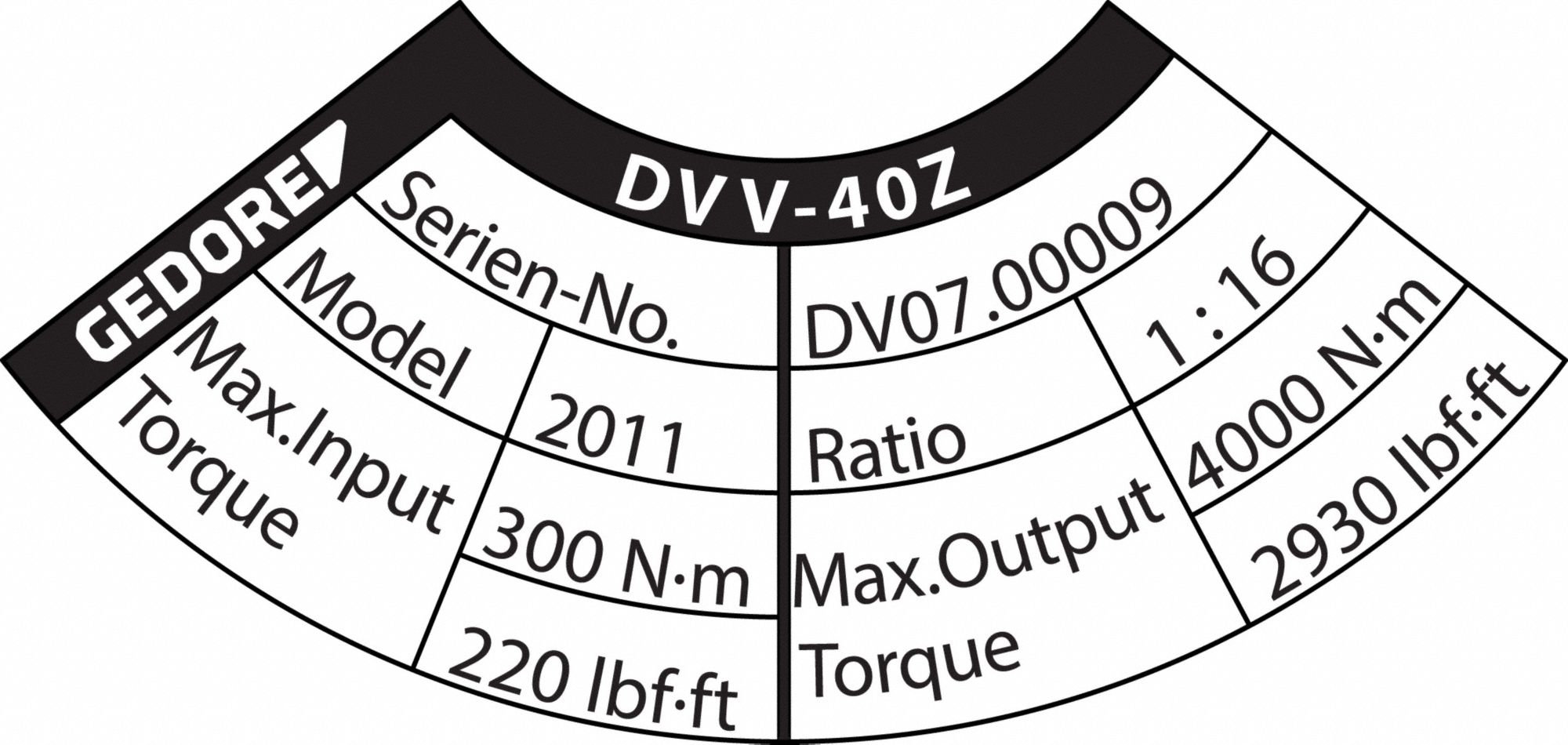 GEDORE Torque Multiplier: 1/2 in, 1 in Male Output Square Drive, 220 ft ...
