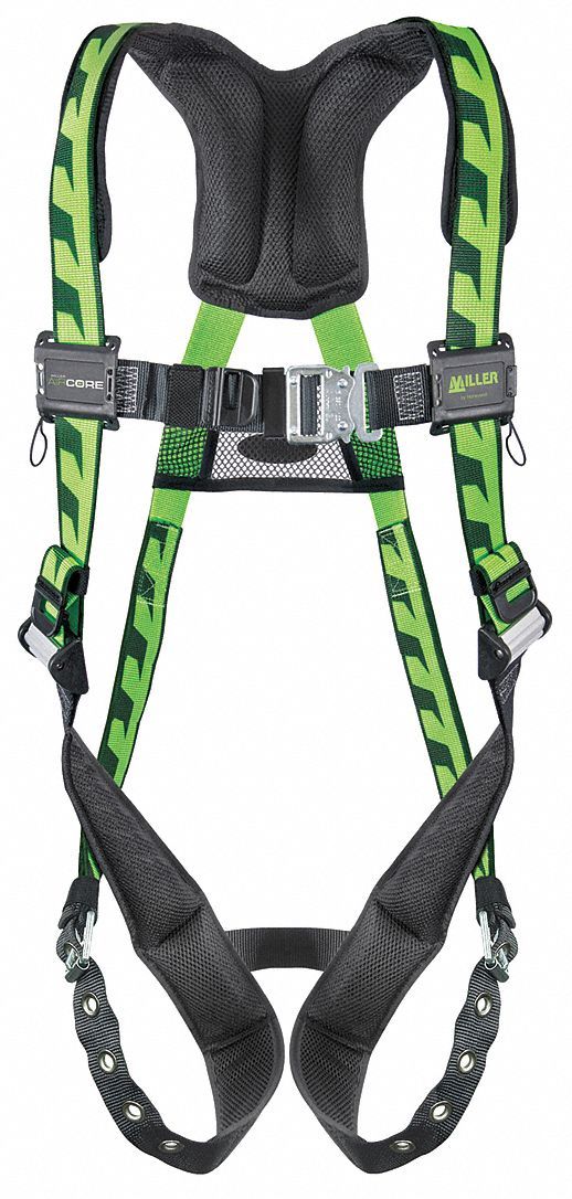 HONEYWELL MILLER, Vest Harness, Quick-Connect / Quick-Connect, Full ...