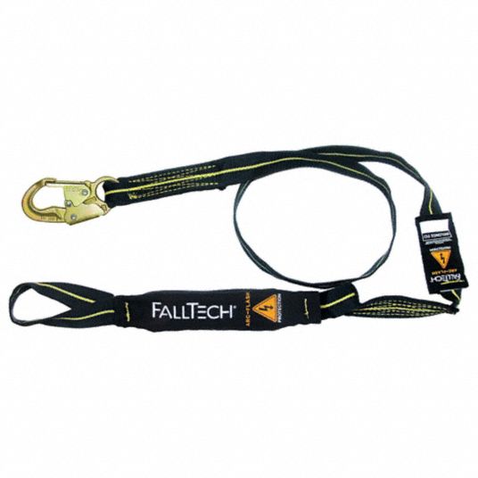 FALLTECH, Shock Pack, Steel Snap Hook, Shock-Absorbing Lanyard - 45J062|8242L - Grainger