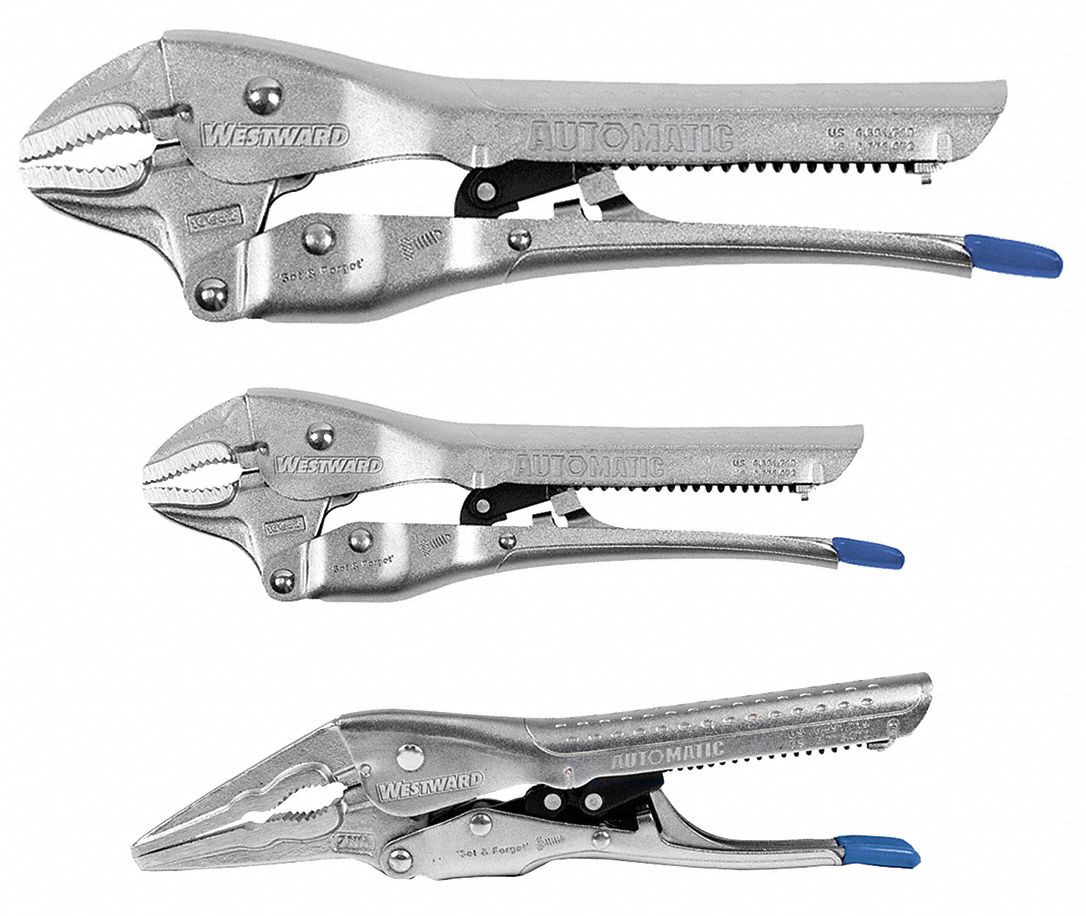 Auto Locking Plier Set - Grainger
