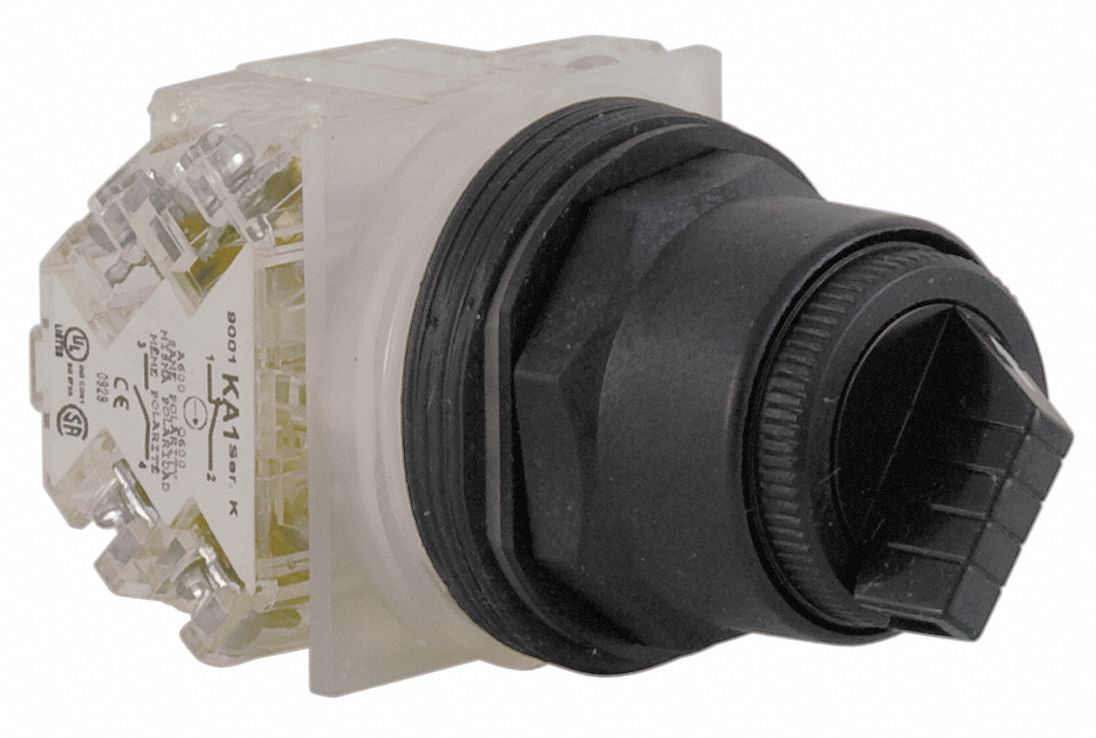 Schneider Electric 9001SKS11BH2 Schneider Electric Non-Illuminated Selector Switch: 30 mm Size ...