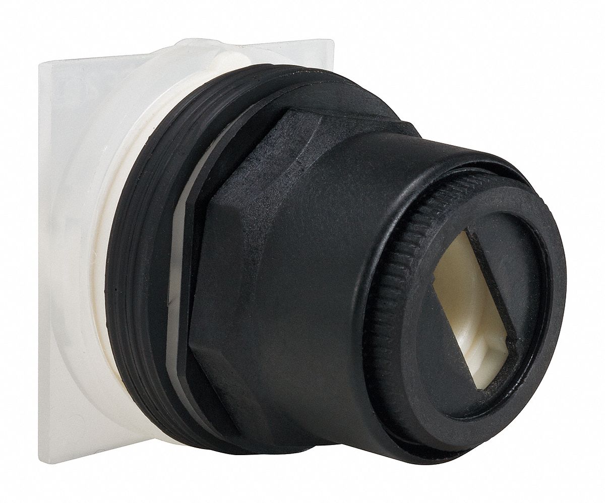 SCHNEIDER ELECTRIC, 30 mm Panel Mount Size, 2 Positions, Selector ...