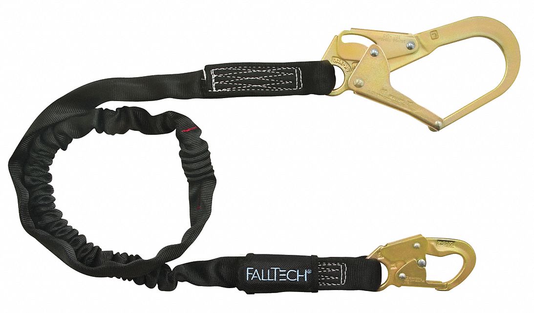 CONDOR, Tubular Webbing, Steel Rebar Hook, Shock-Absorbing Lanyard ...