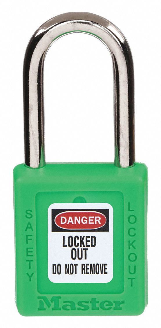 MASTER LOCK, Keyed Alike, Thermoplastic, Lockout Padlock - 45JC74 ...