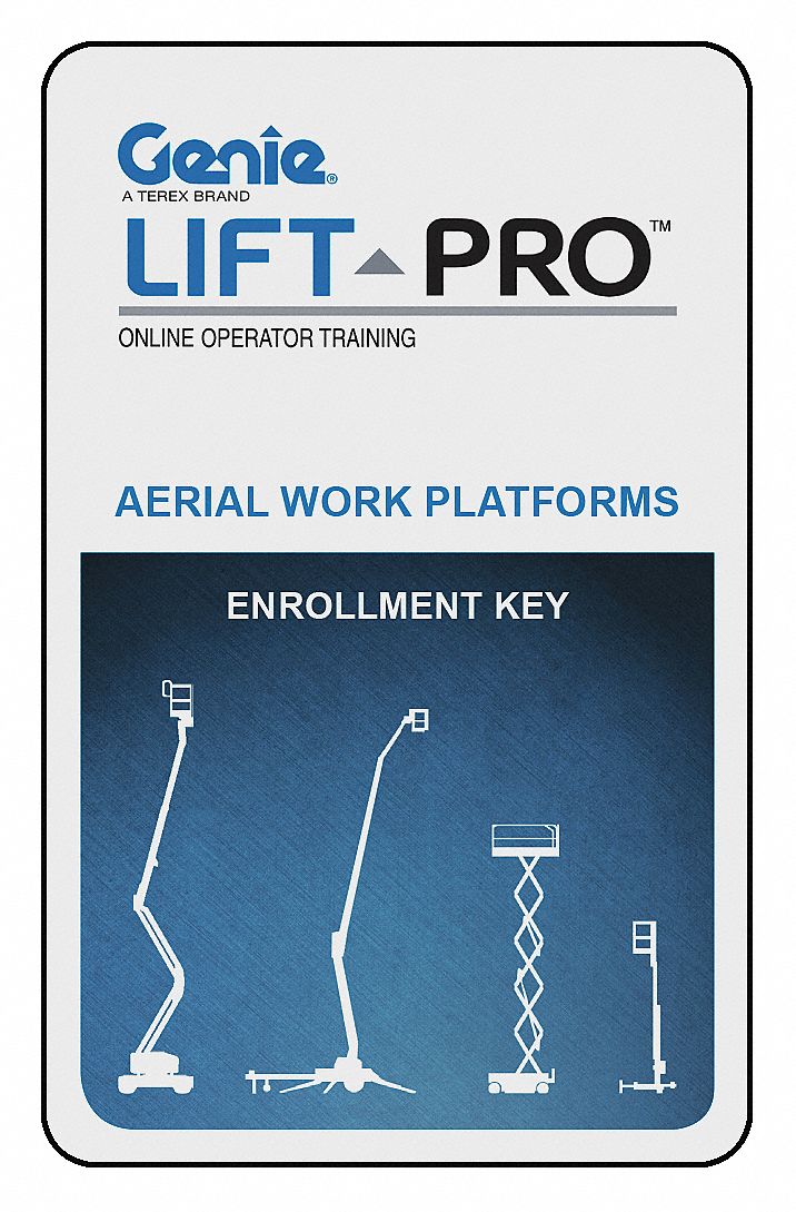 GENIE, Compatible with Genie Lift Pro Website, Aerial Platform Access ...