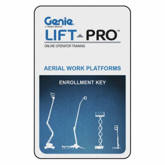 GENIE, Compatible with Genie Lift Pro Website, Aerial Platform Access ...