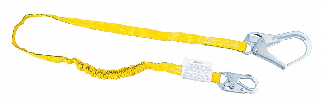 HONEYWELL MILLER, Tubular Webbing, Steel Rebar Hook, Shock-Absorbing ...
