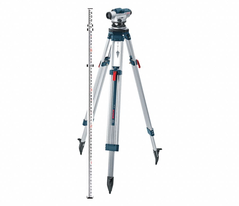 BOSCH Nivel Óptico,400 pies,Exterior - 45JL23 | GOL 32 CK - Grainger México