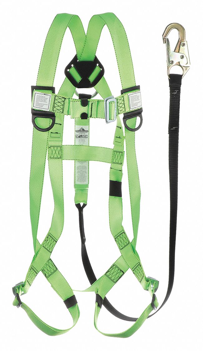 SELLSTROM, Universal, 310 lb Capacity, Fall Protection Kit - 45JR78 ...
