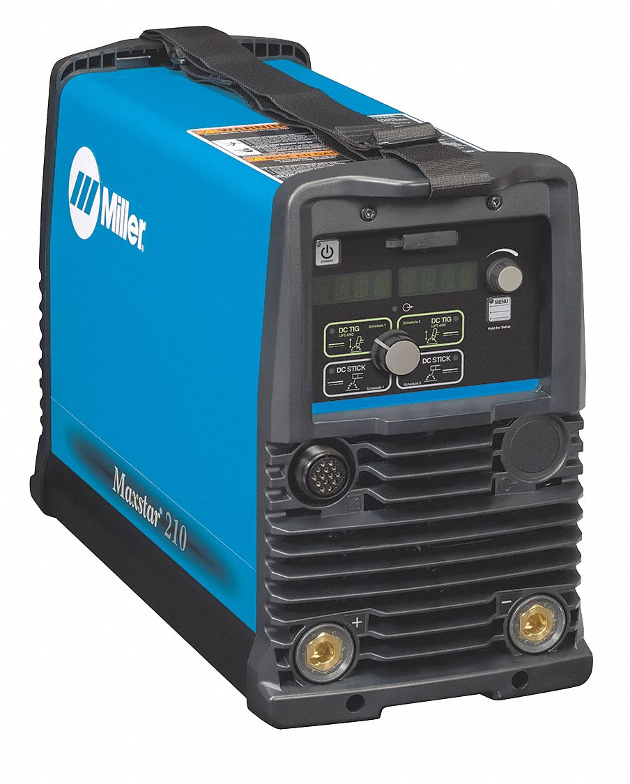 MILLER ELECTRIC, Maxstar 210 STR, DC, Stick Welder - 45JU17|907682 ...