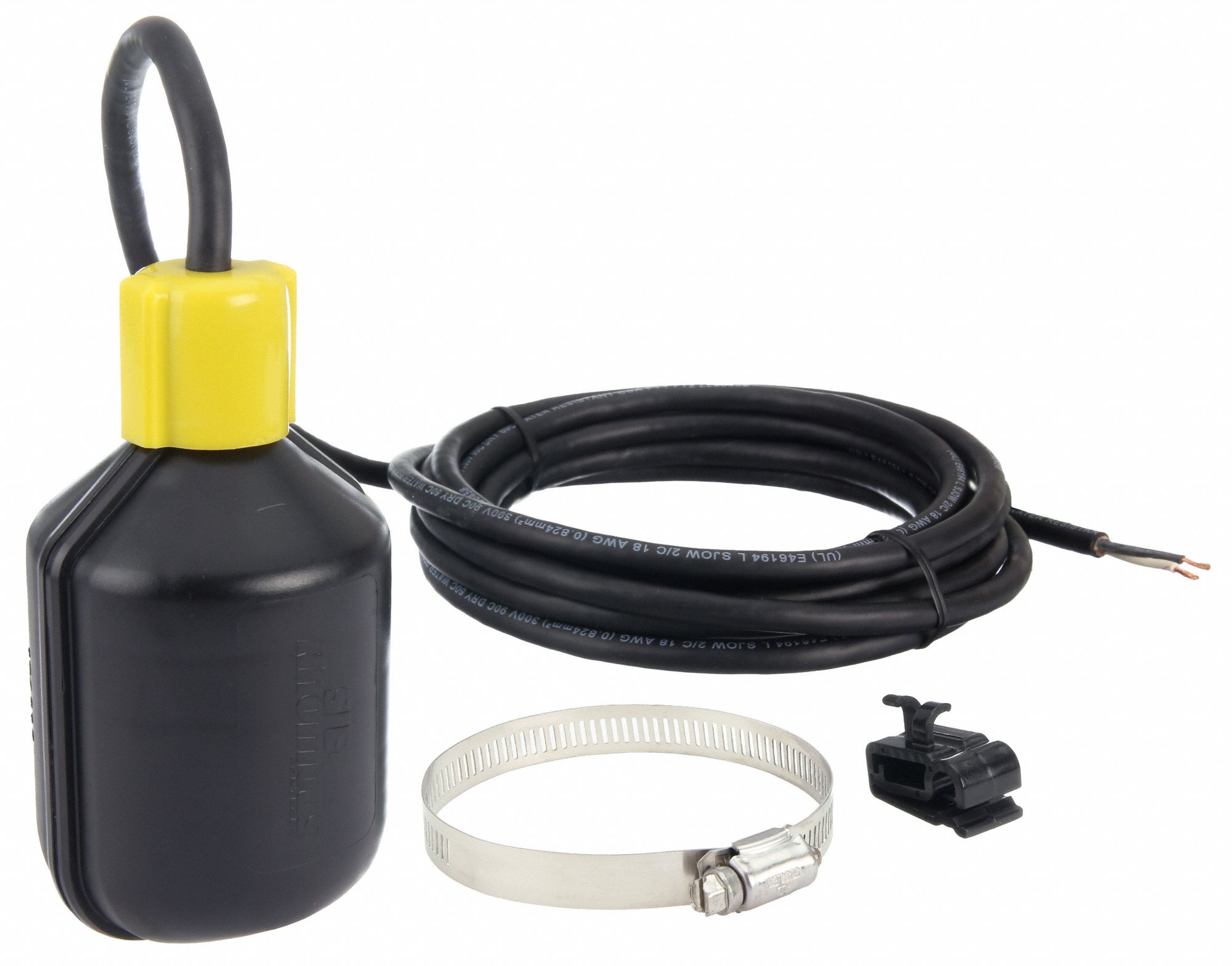 SJE-RHOMBUS Float Switch: 110V AC/220V AC, 10 ft Cord Lg, 5 A Amps, 1 1 ...