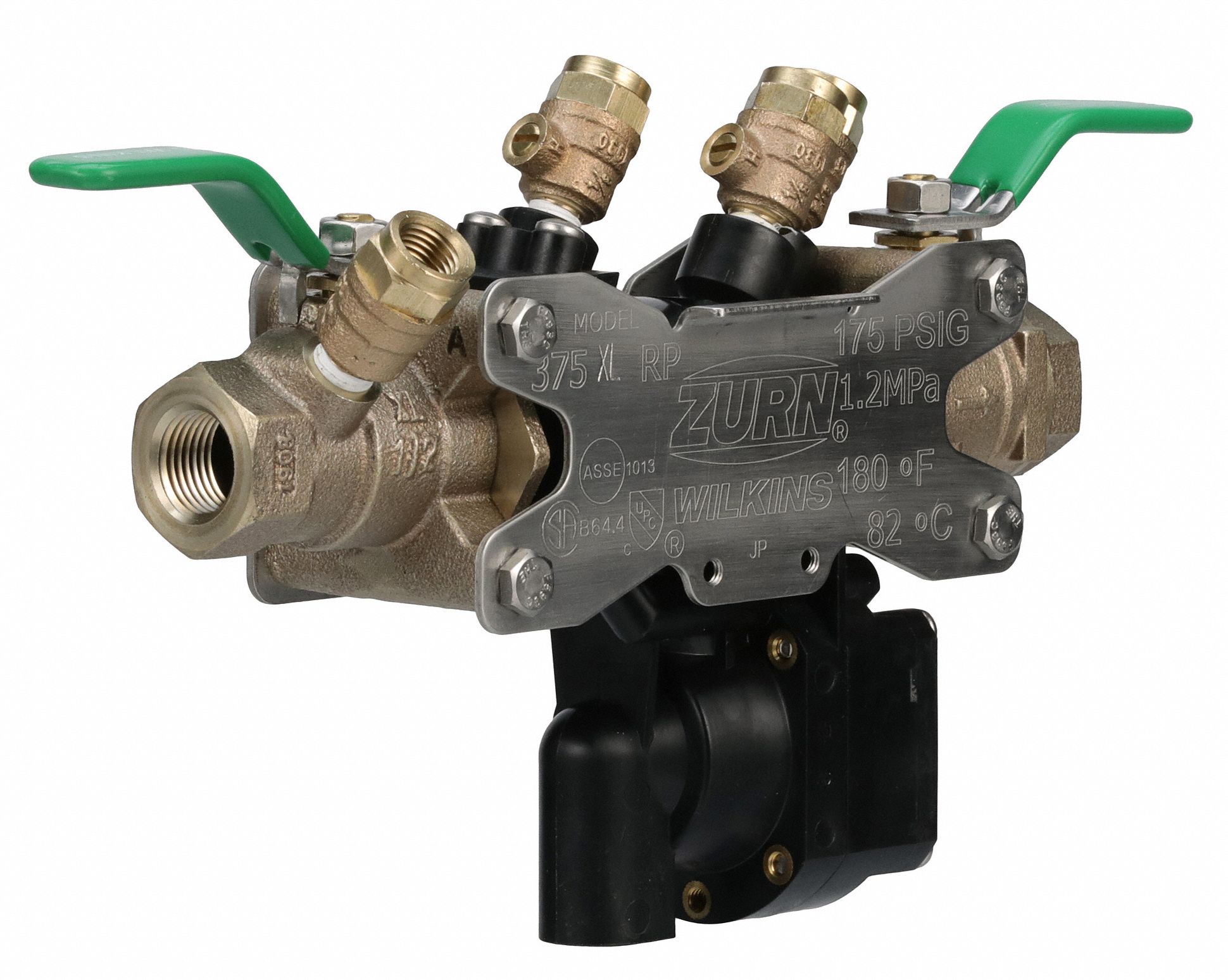 ZURN WILKINS Reduced Pressure Zone Backflow Preventer: Wilkins 375XL, 1 ...