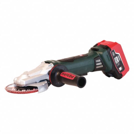 Cordless Flat Head Grinder Kit, 18.0 - Grainger