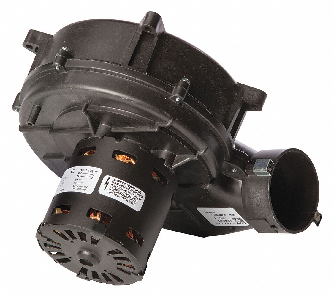 OEM Blower, Blower Outlet Shape Round, Blower Wheel Diameter 4 3/4 in ...