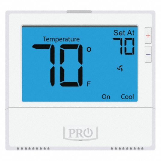 PRO1 IAQ Low Voltage Thermostat - 45KE85|T801 - Grainger