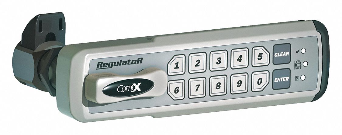COMPX REGULATOR, Right-Hand, Keypad, Electronic Keyless Lock - 45KF45 ...