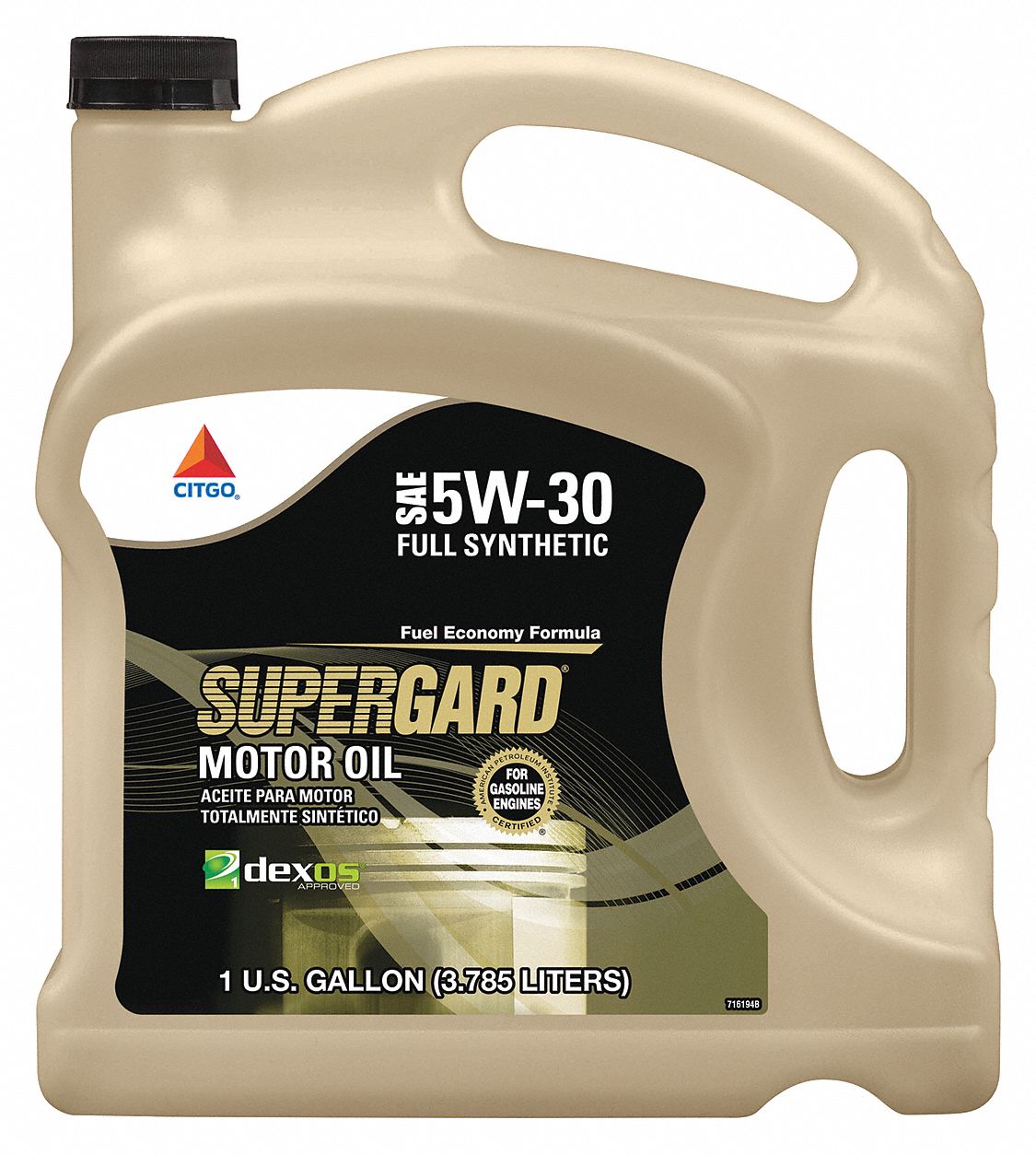 Engine Oil,1 gal.,Bottle,Synth Base - Grainger