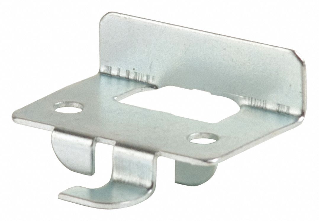 ECONOCO, 1 in x 1 in x 1 in, 20 lb Load Capacity, Front Shelf Rest ...