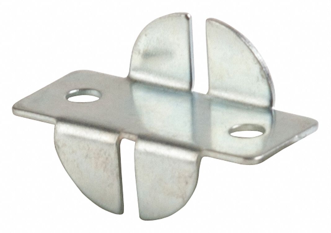 ECONOCO, 1/2 in x 1/2 in x 1/4 in, 5 lb Load Capacity, Front Shelf Rest ...