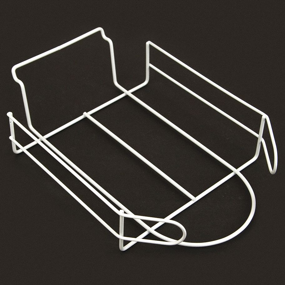 ECONOCO, 8 1/2 in x 10 3/4 in x 2 3/4 in, White, Wire Cap Display ...