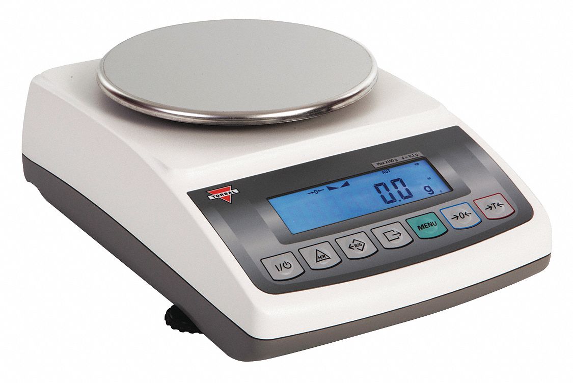TORBAL, 2,100 g Capacity, 0.1 g Readability, Compact Bench Scale ...