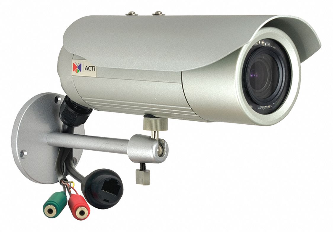 ACTI, Bullet, Varifocal, IP Camera - 45LL09|E42B - Grainger
