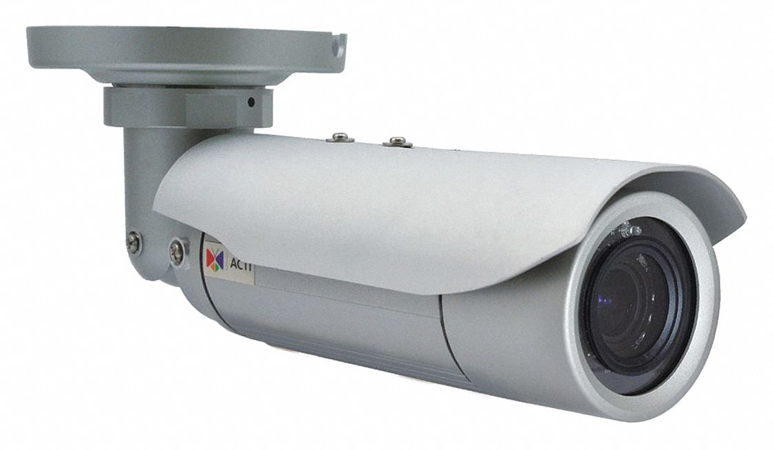 ACTI, Bullet, Varifocal, IP Camera - 45LL11|E44A - Grainger