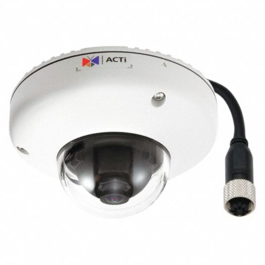 ACTI, Dome, Fixed, IP Camera - 45LL34|E918M - Grainger