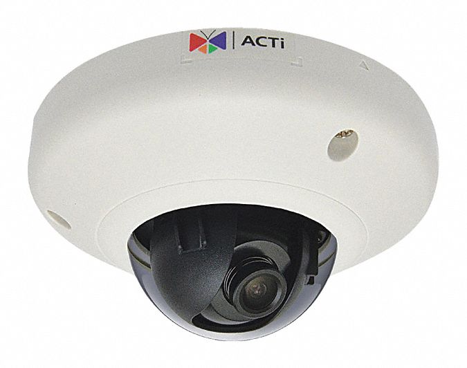 ACTI, Dome, Fixed, IP Camera - 45LL49|E97 - Grainger