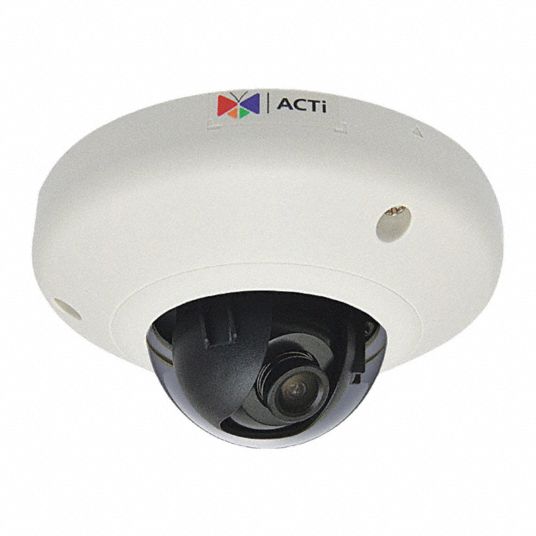 ACTI, Dome, Fixed, IP Camera - 45LL49|E97 - Grainger
