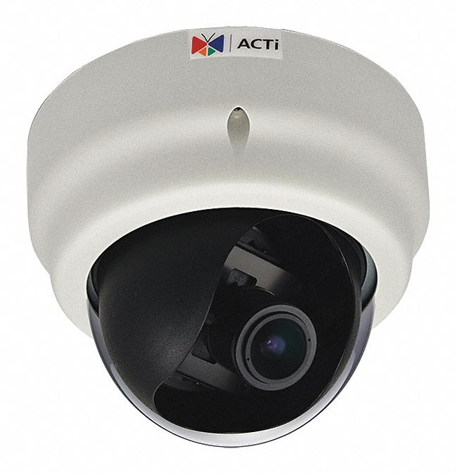 ACTI, Dome, Varifocal, IP Camera - 45LL59|D62A - Grainger