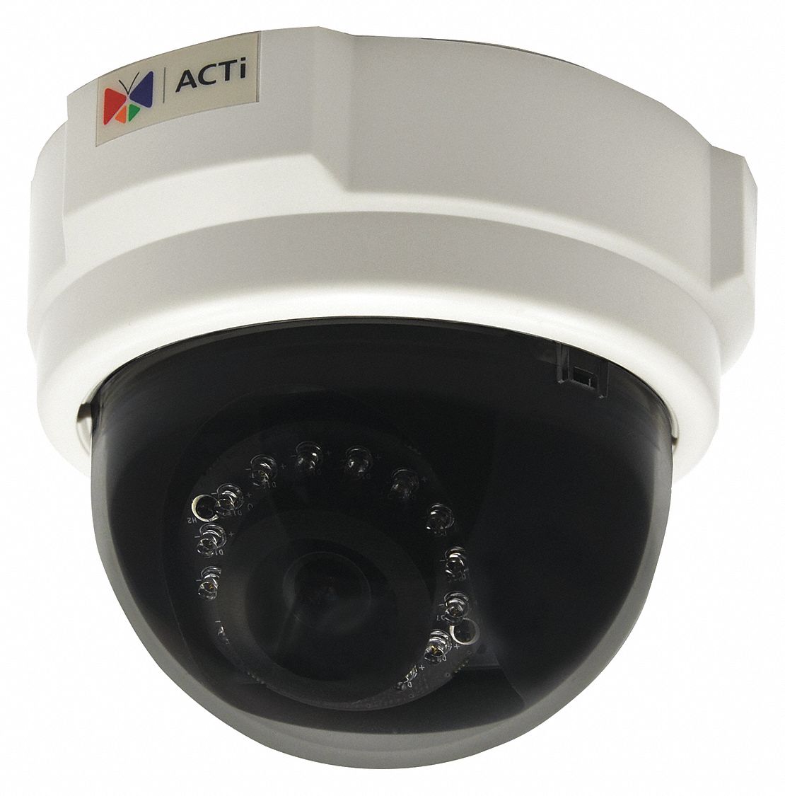 ACTI, Dome, Fixed, IP Camera - 45LL57|D55 - Grainger