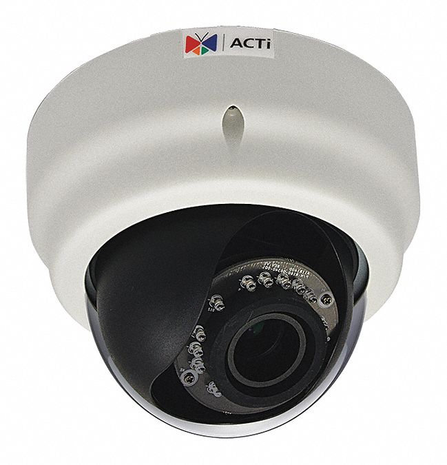 ACTI, Dome, Varifocal, IP Camera - 45LL76|E62A - Grainger