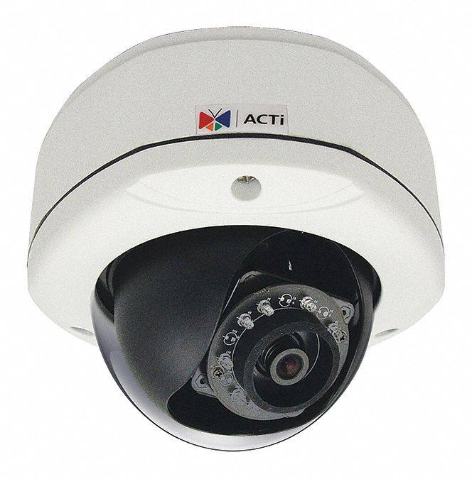 ACTI, Dome, Fixed, IP Camera - 45LL85|E72A - Grainger
