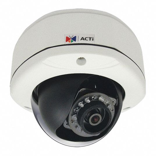 ACTI, Dome, Fixed, IP Camera - 45LL85|E72A - Grainger