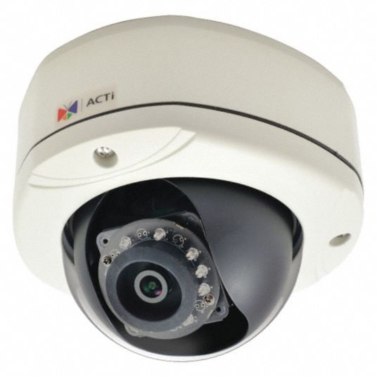 ACTI, Dome, Fixed, IP Camera - 45LL90|E77 - Grainger