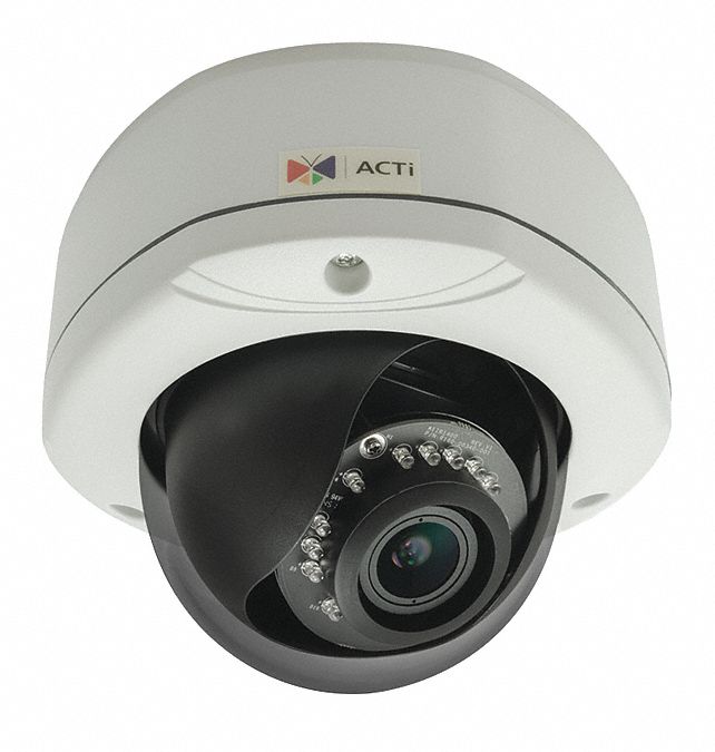 ACTI, Dome, Varifocal, IP Camera - 45LL92|E82A - Grainger