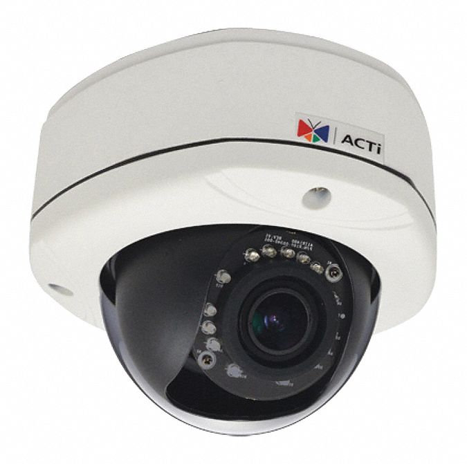 ACTI, Dome, Varifocal, IP Camera - 45LL96|E86A - Grainger