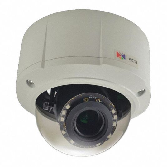 ACTI, Dome, Varifocal, IP Camera - 45LL98|E89 - Grainger