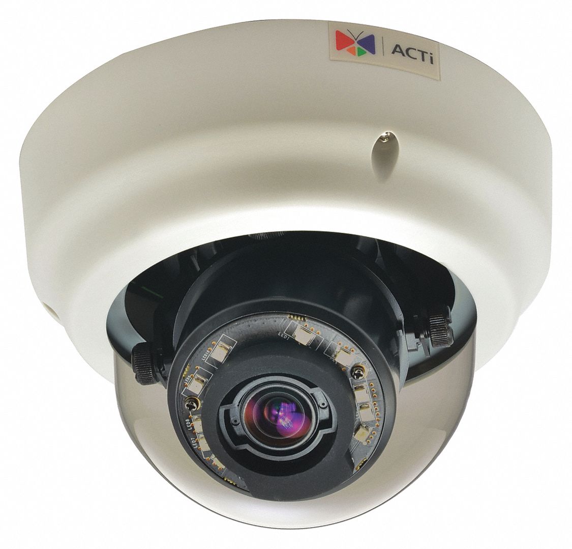 ACTI, Dome, Zoom, IP Camera - 45LM05|B67 - Grainger
