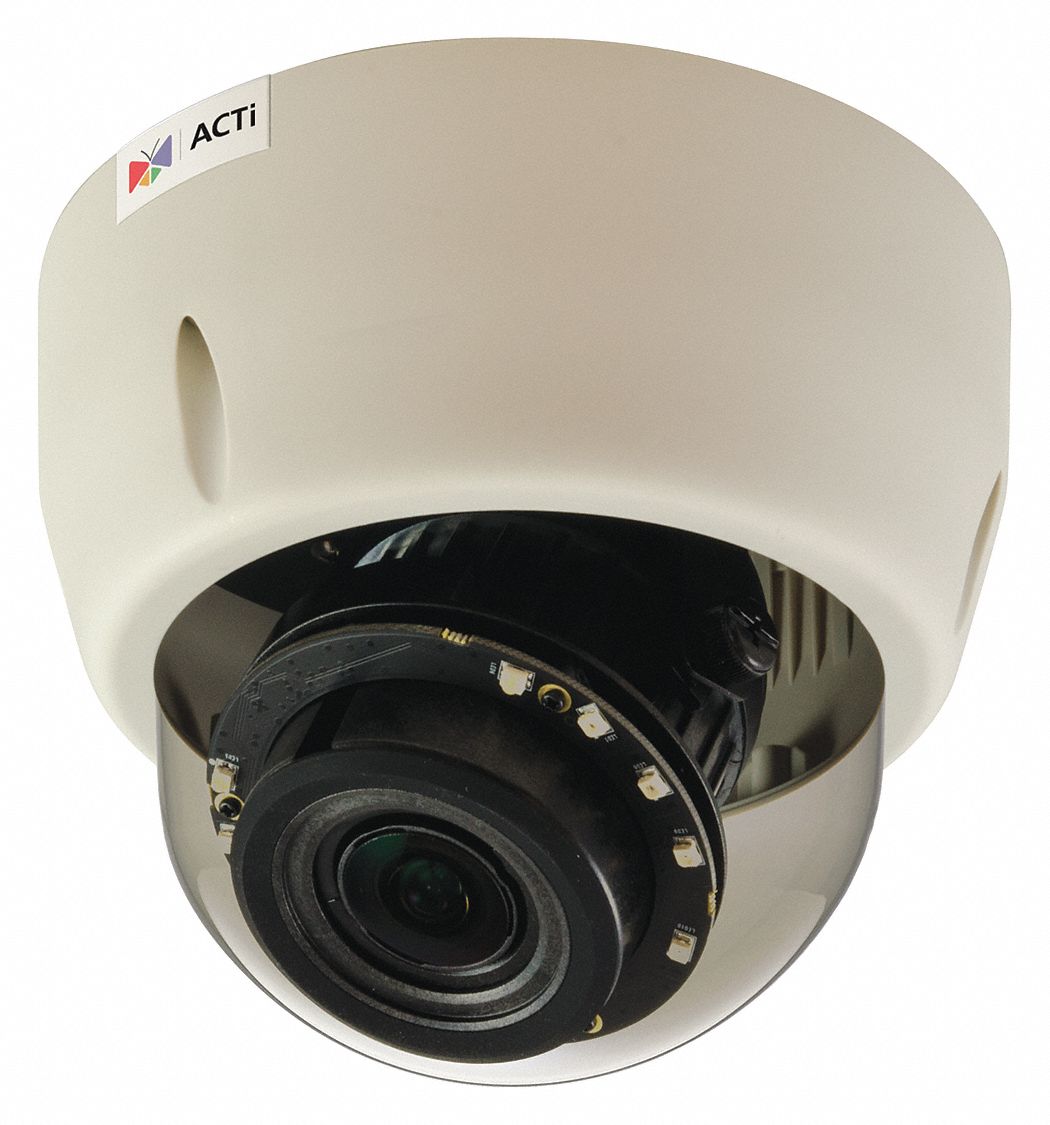 ACTI, Dome, Zoom, IP Camera - 45LM12|E617 - Grainger