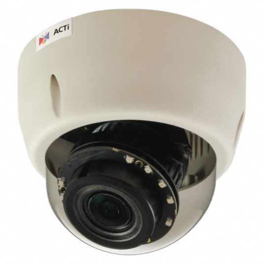 ACTI, Dome, Zoom, IP Camera - 45LM12|E617 - Grainger
