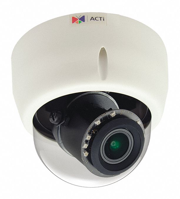 ACTI, Dome, Zoom, IP Camera - 45LM13|E618 - Grainger