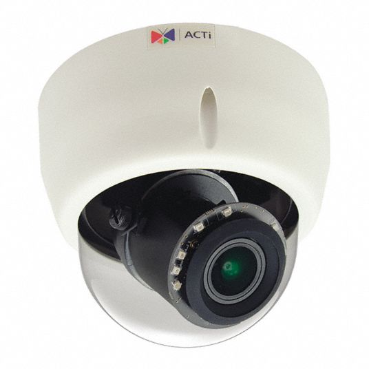 ACTI, Dome, Zoom, IP Camera - 45LM13|E618 - Grainger