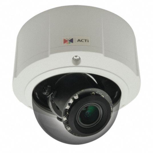 ACTI, Dome, Zoom, IP Camera - 45LM14|E815 - Grainger