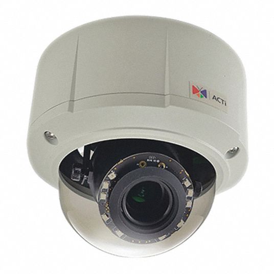 ACTI, Dome, Zoom, IP Camera - 45LM15|E816 - Grainger