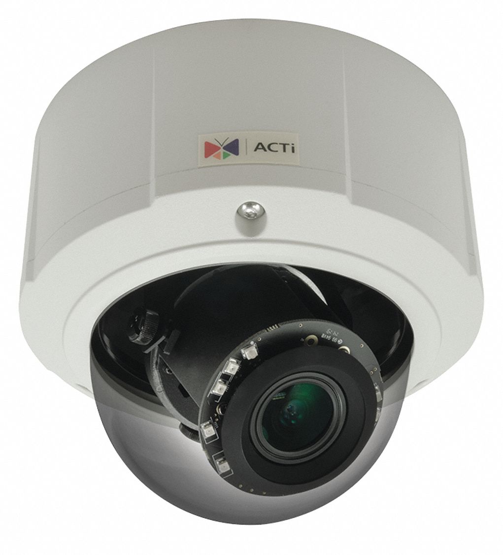 ACTI, Dome, Zoom, IP Camera - 45LM16|E817 - Grainger